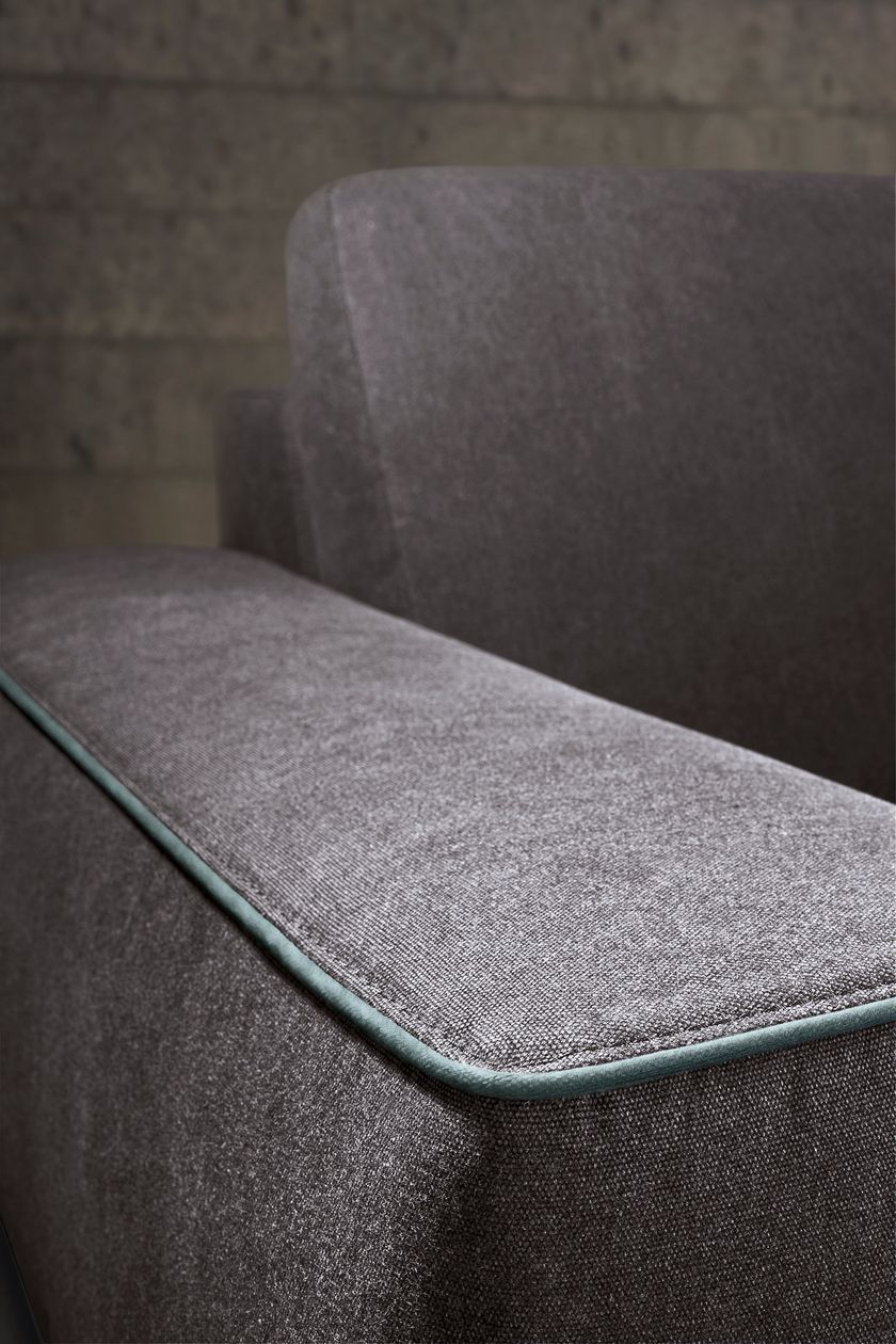 Sled base 3 seater fabric sofa ANGEL | 3 seater sofa Softliving ...