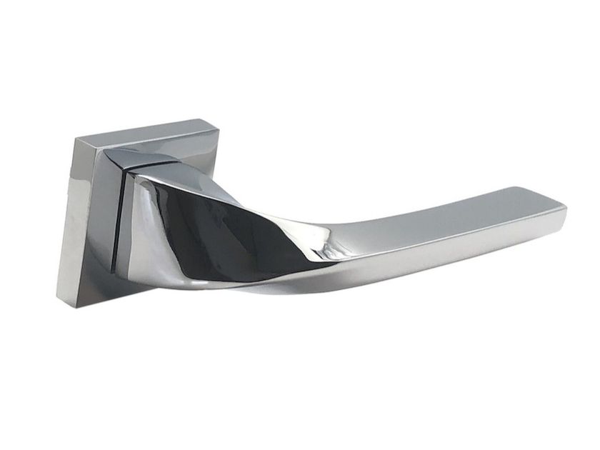 Zamak door handle with polished finishing ANGELA By KATCHMEE