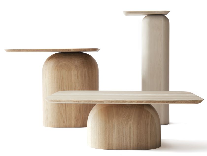 12 DESIGNS FOR NATURE Low rectangular wooden coffee table By Nikari ...