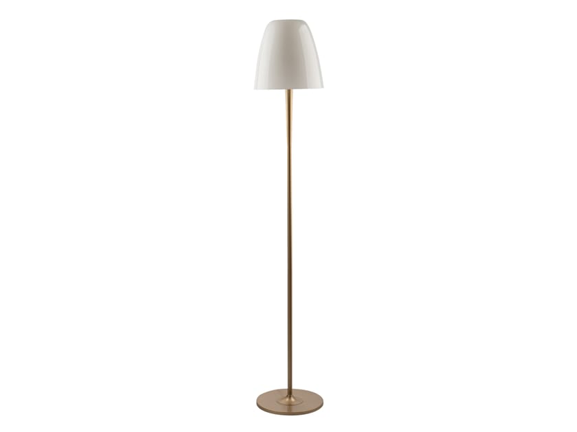 ARES | Floor lamp Blown glass and metal floor lamp By Fan Europe Lighting