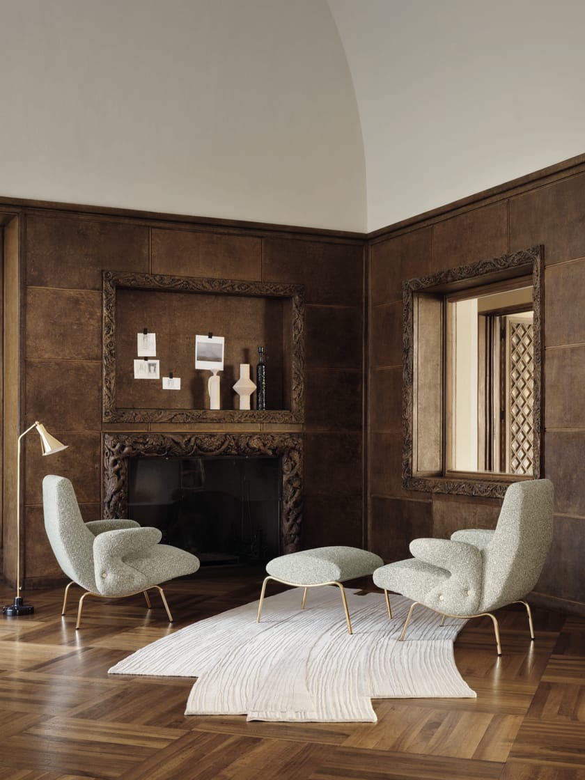 DELFINO 沙发凳 By arflex | design Erberto Carboni