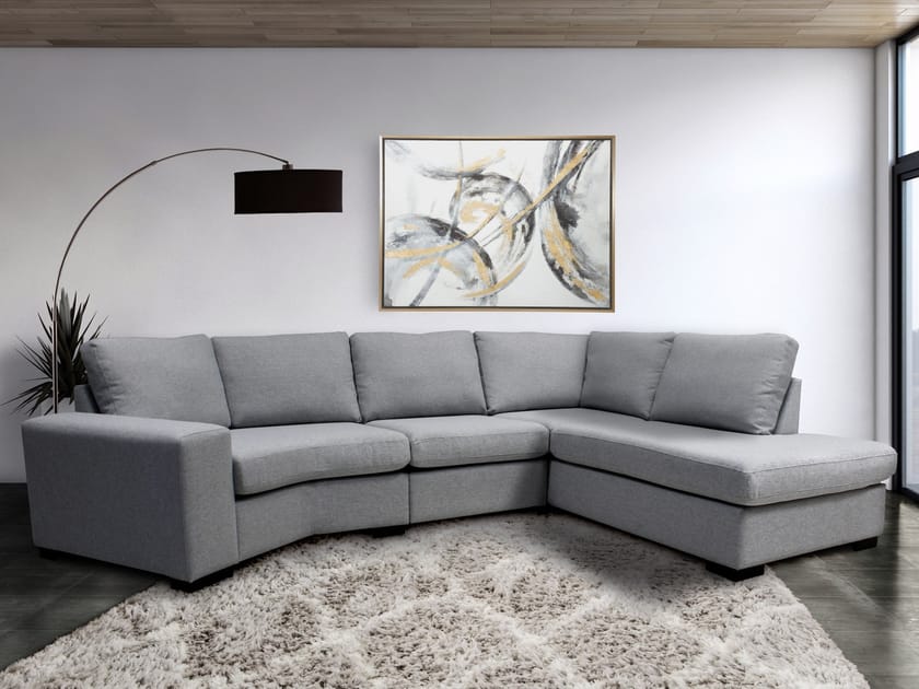 Corner sectional fabric sofa ARIZONA | Fabric sofa By GRAFU