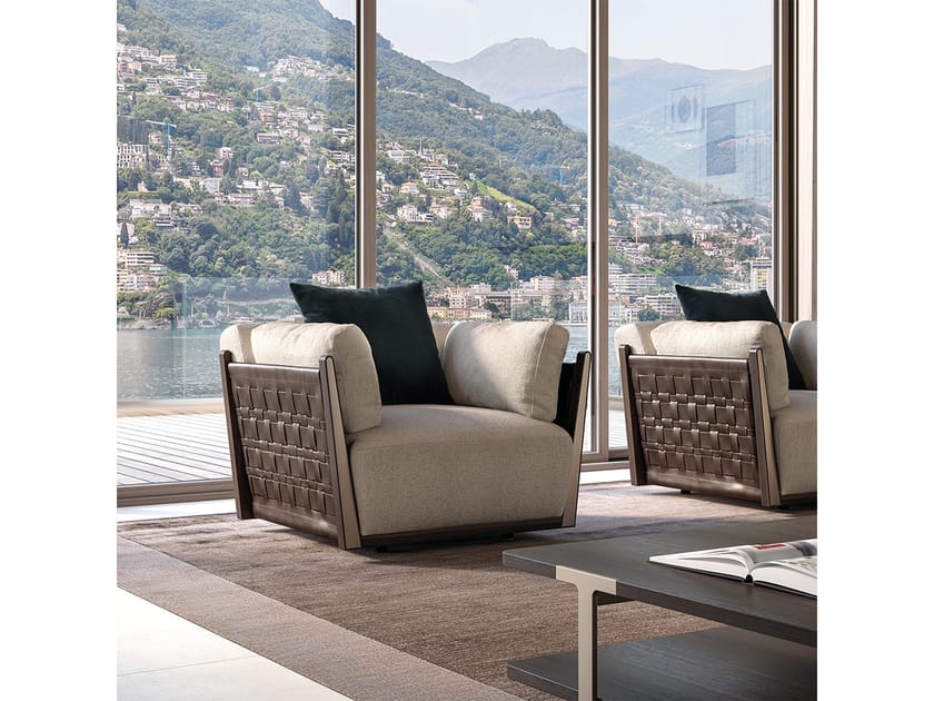 NET | Armchair By Turri design Matteo Nunziati