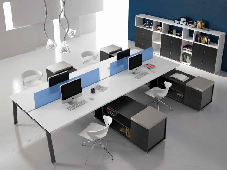 ATREO | Multiple office workstation Atreo Collection By Castellani.it