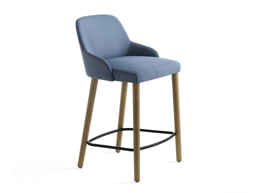 AXEL 65 CS | Stool High upholstered stool By Crassevig | design Enrico ...