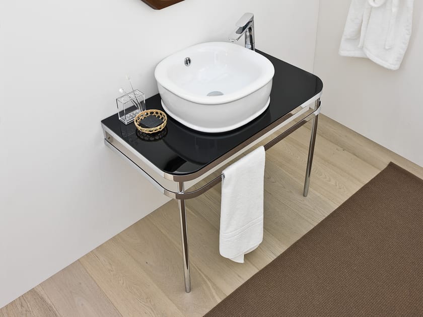 AZULEY | Lavabo consola Colección Azuley By Artceram diseño MENEGHELLO ...