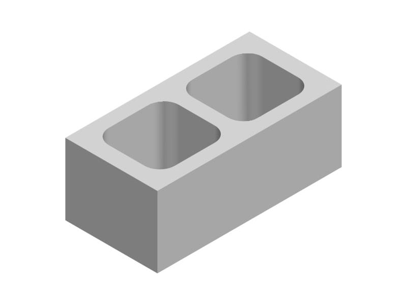 Bloques de hormigón aligerado para particiones | Bloques y ...