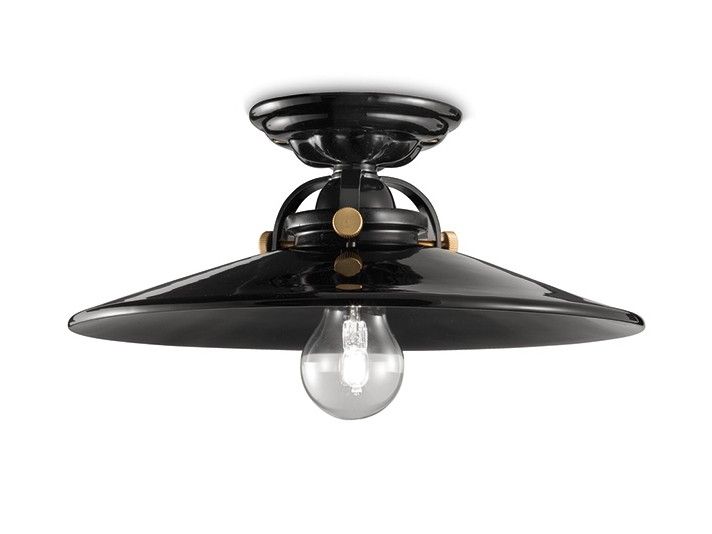 B&W | Direct light ceiling light B&W Collection By FERROLUCE