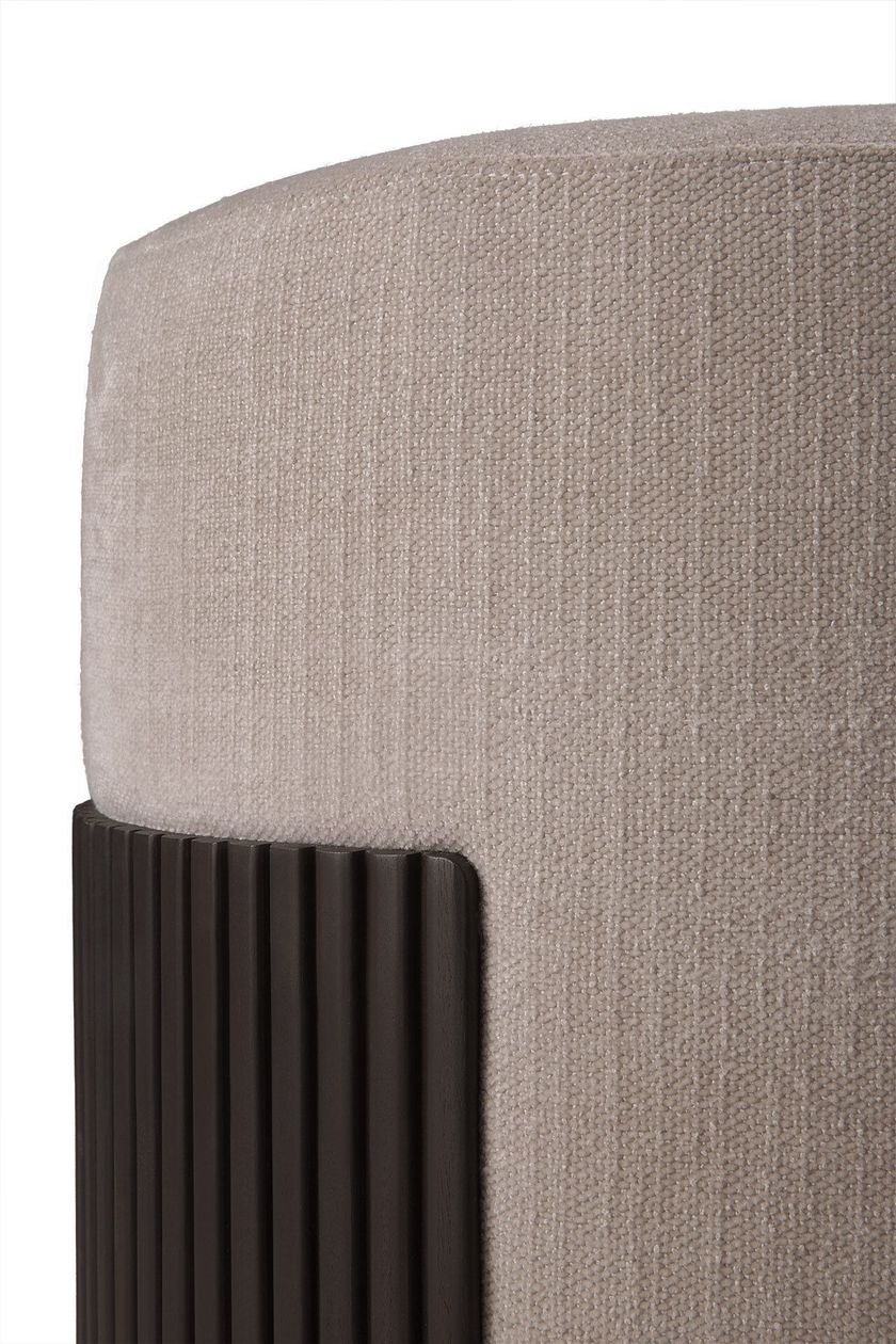 ROLLER MAX Pouf en bois By Ethnicraft | design Jacques Deneef