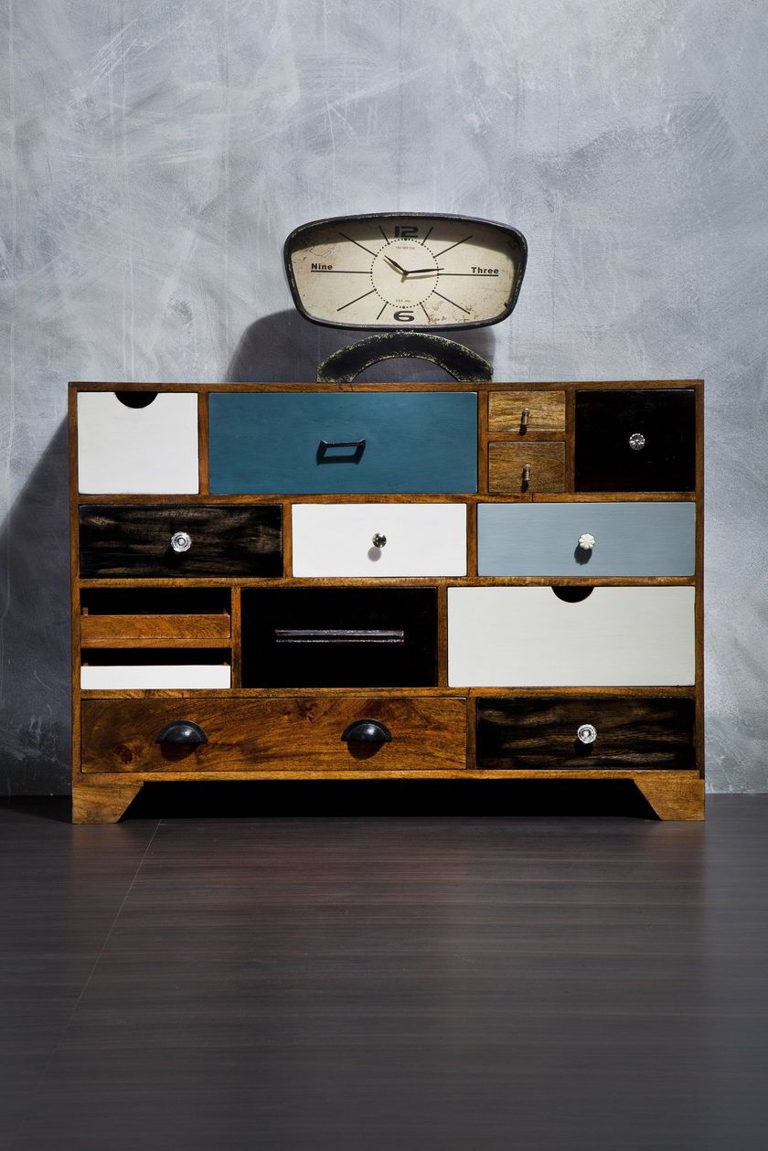 Modular solid wood chest of drawers BABALOU EU 14 By KARE-DESIGN