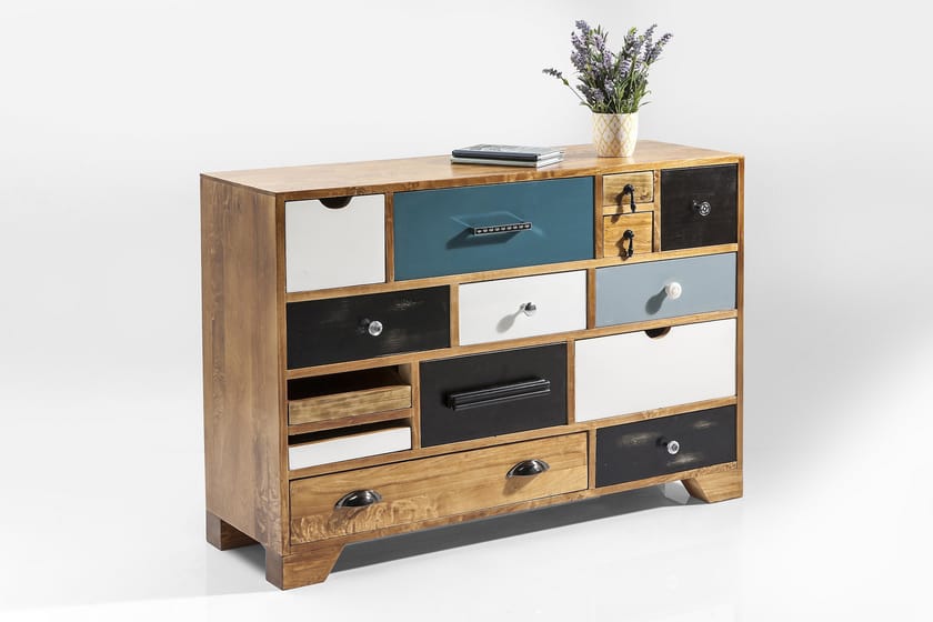 Modular solid wood chest of drawers BABALOU EU 14 By KARE-DESIGN