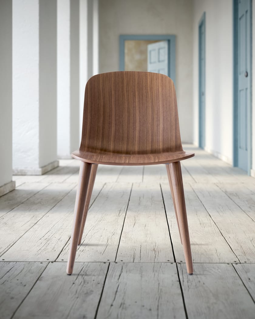 BACCO | Walnut chair By JOB’S