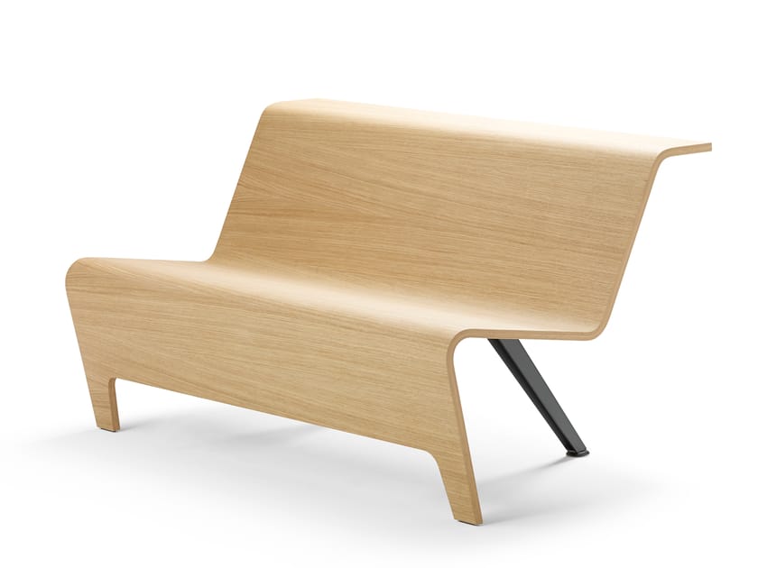 BACK | Wooden bench seating By SELLEX design Burkhard Vogtherr