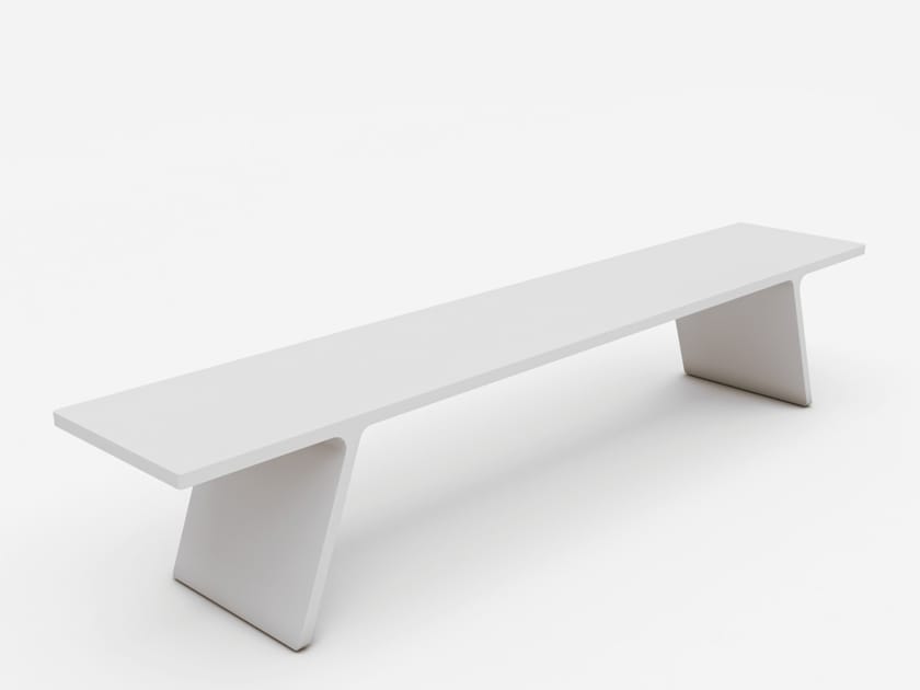 PI CONCRETE | Backless Bench Pi Concrete Collection By URBO design Lana ...