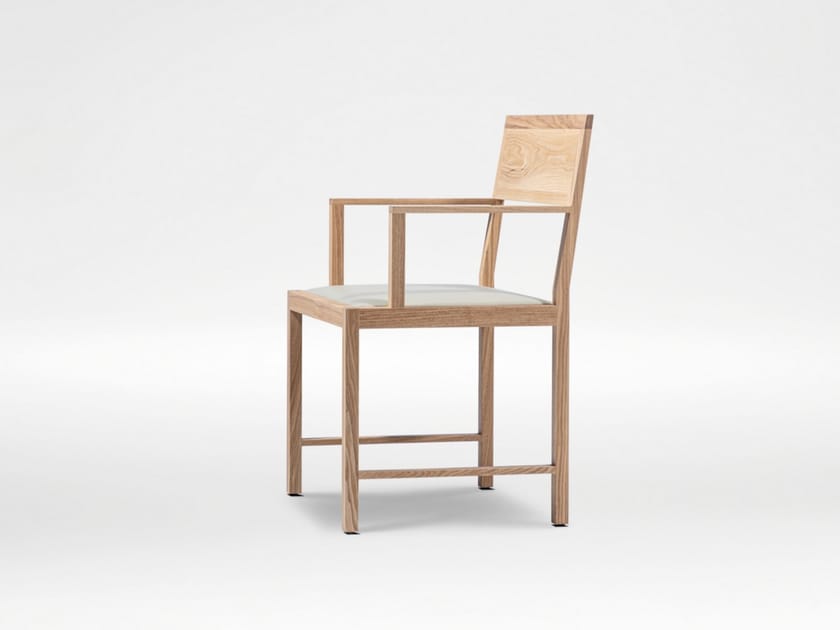 BAIANA Cadeira de cinza com braços By CAMERICH | design Alvaro Siza Vieira