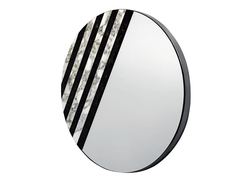 Wall-mounted marble mirror BALIN By Visionnaire design Armando Bruno