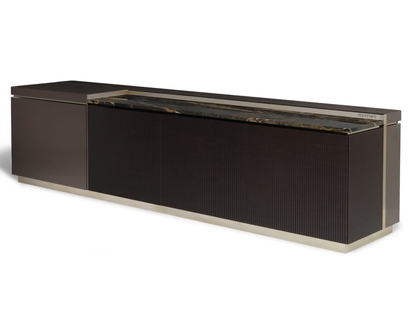 BARBICAN Marble and wooden sideboard By Visionnaire | design Alessandro ...