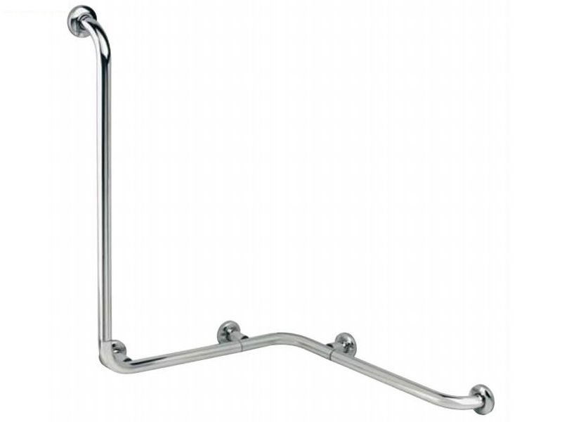 Fester Haltegriff aus Edelstahl in L-Form INOX | Haltegriff für ...