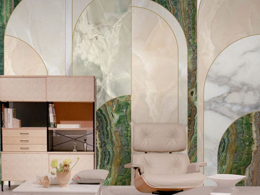 Glazed porcelain stoneware wall tiles BEAUTY By ORNAMENTA