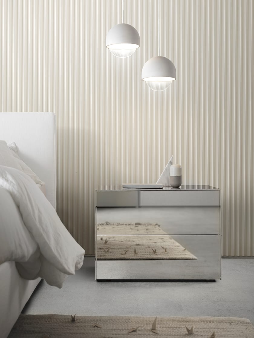 NORMA Wooden bedside table By PIANCA