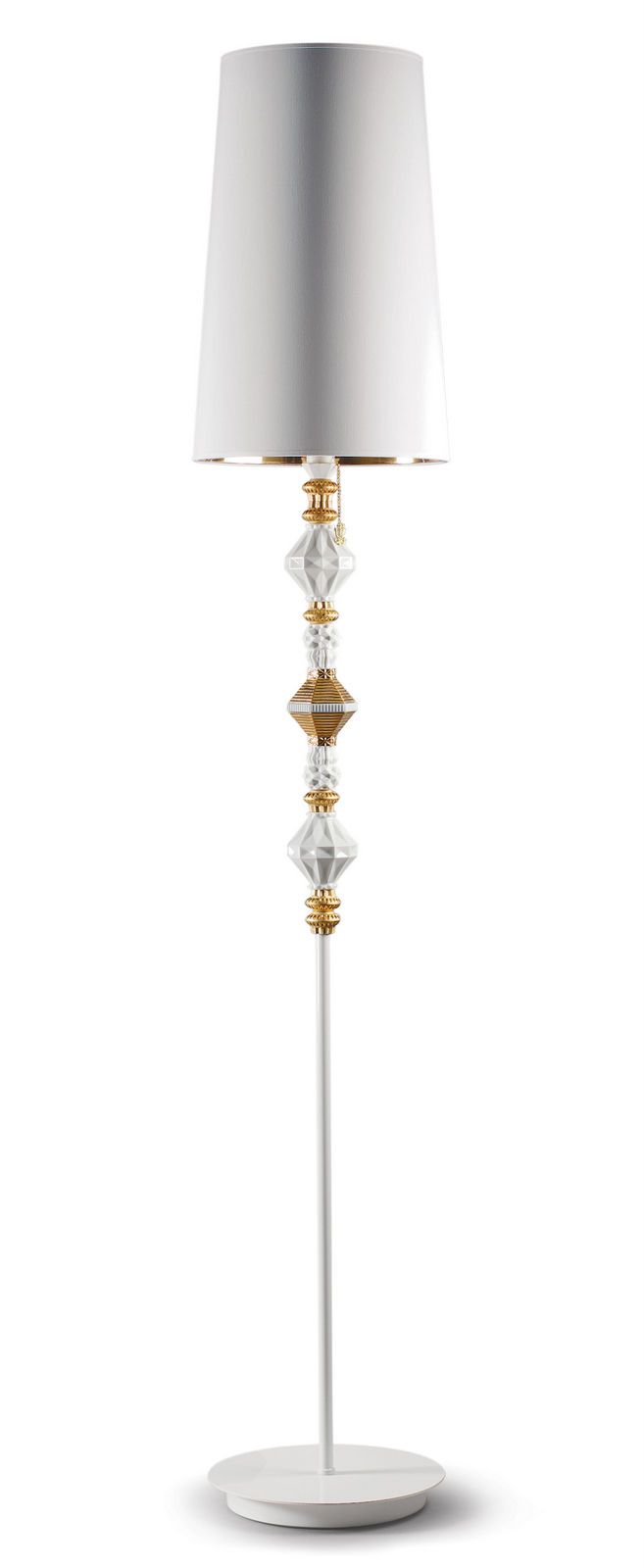 BELLE DE NUIT II LED porcelain floor lamp By Lladró
