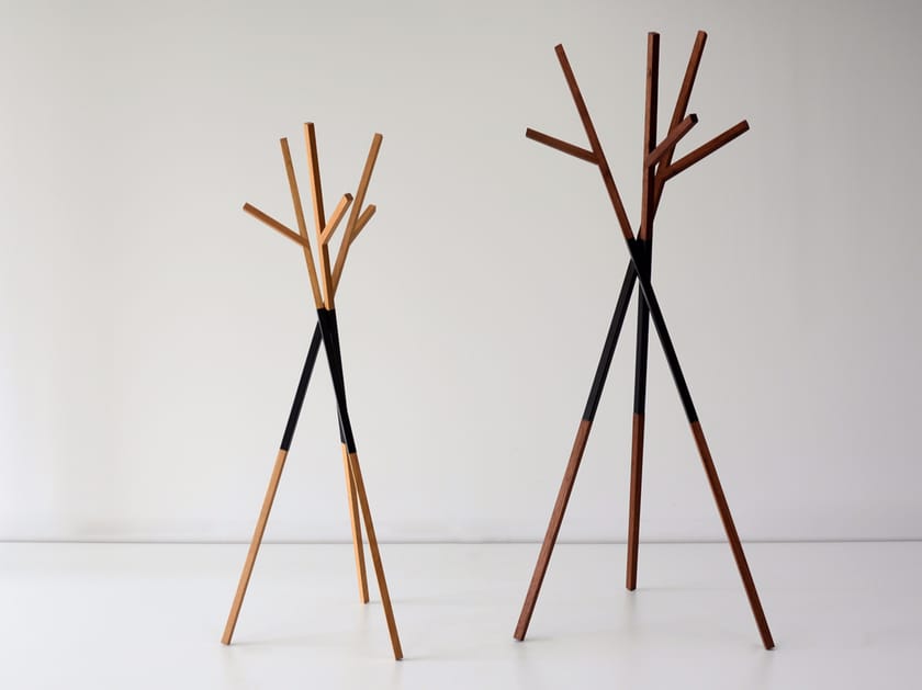 BELLWOODS | Walnut coat rack By hollis+morris