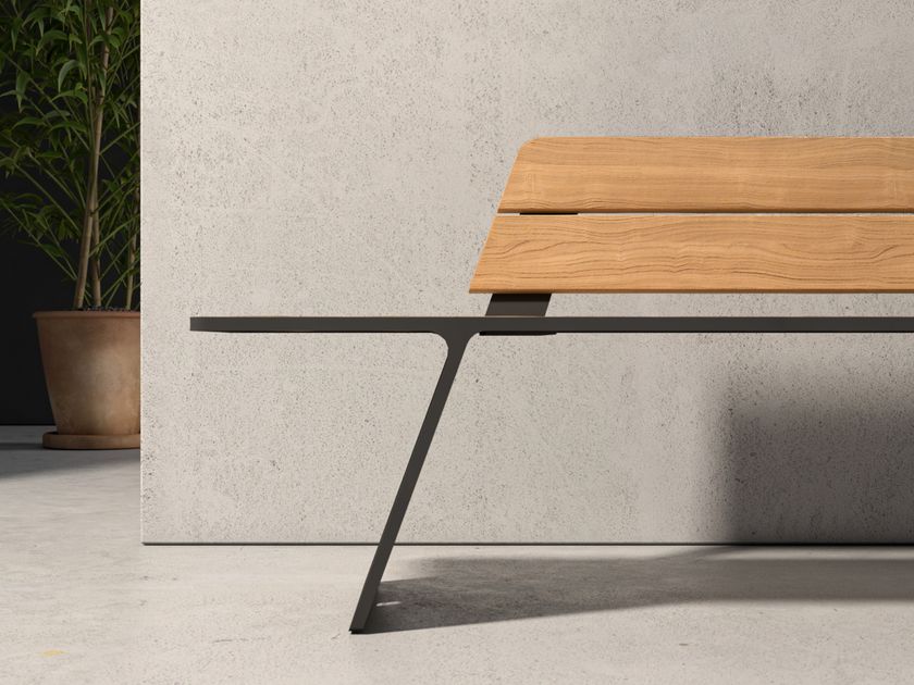 PI | Bench with back Pi Collection By URBO design Lana+Savettiere ...