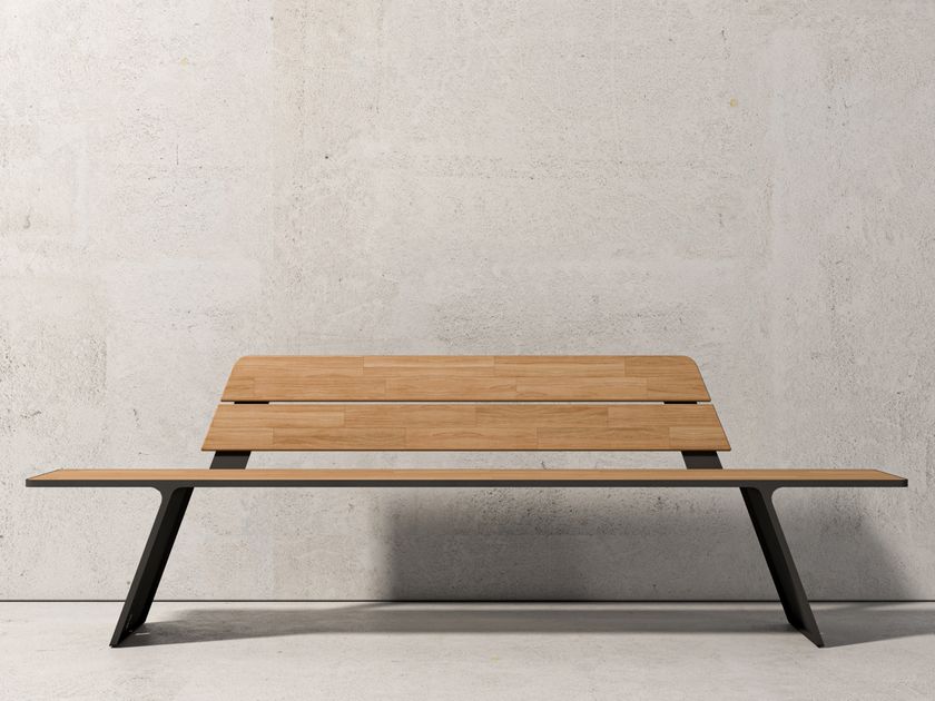 PI | Bench with back Pi Collection By URBO design Lana+Savettiere ...