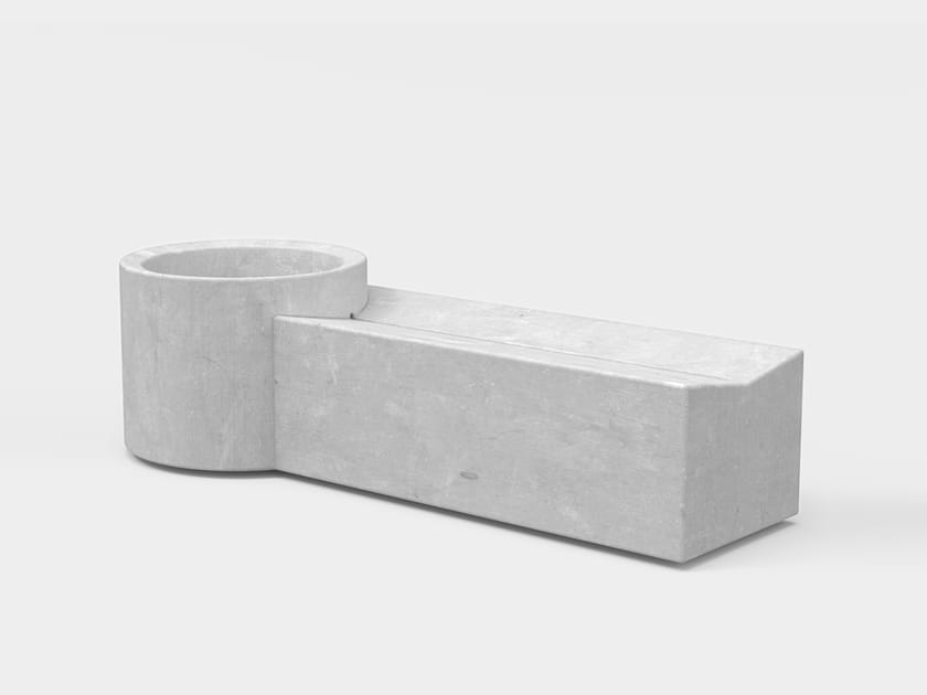EDRO | Bench with Integrated Planter Edro Collection By URBO