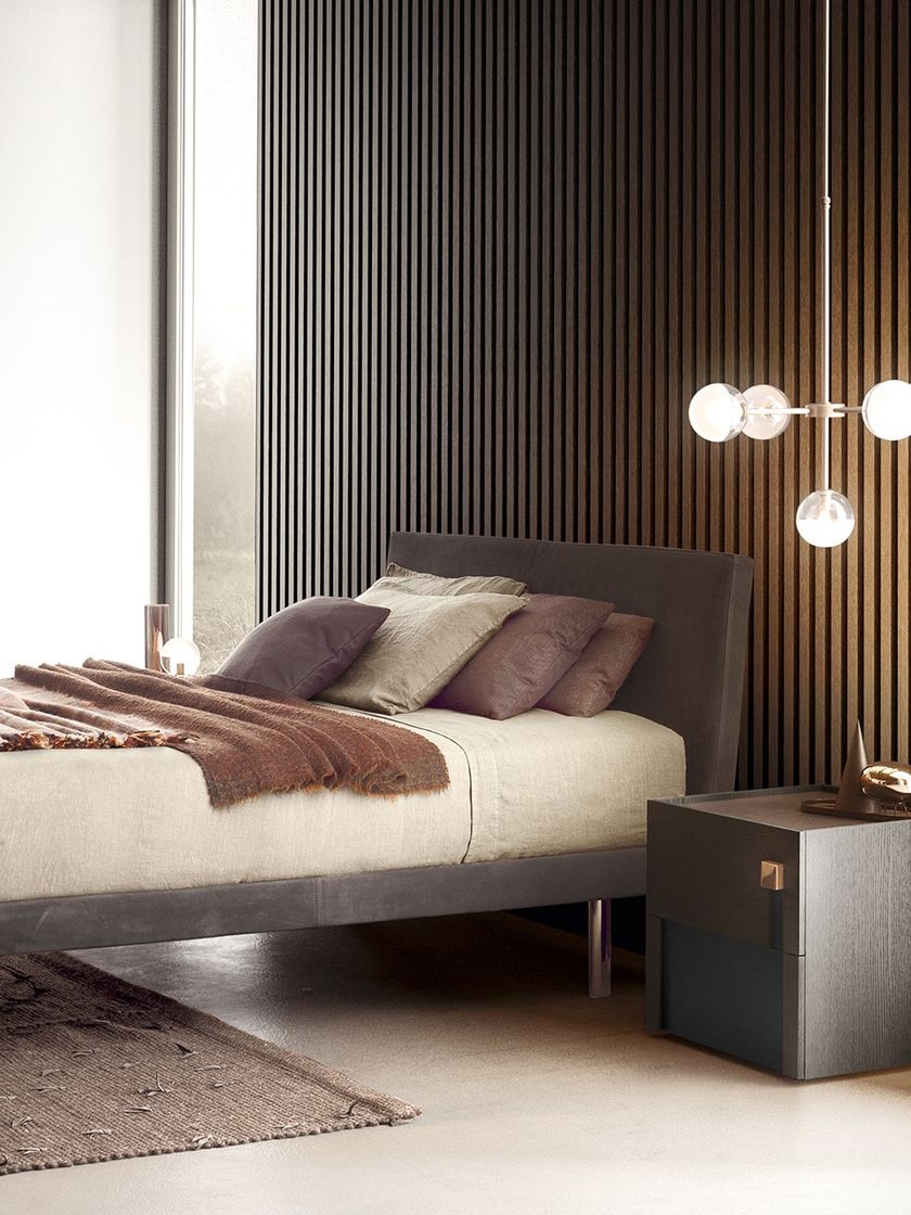 Upholstered double bed BETA | Double bed By PIANCA