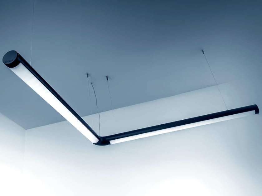 LED extruded aluminium pendant lamp BETA By Plexiform