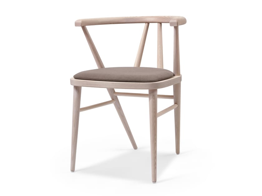 Upholstered wooden chair BETTE EST Bette Collection By Fenabel design ...
