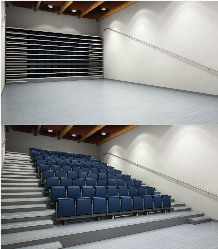 Automatic machine to move out seats NEWTON By LAMM