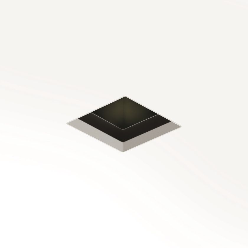 Bitpop 1.0 Spot encastrable LED carrée en aluminium By L&L Luce&Light
