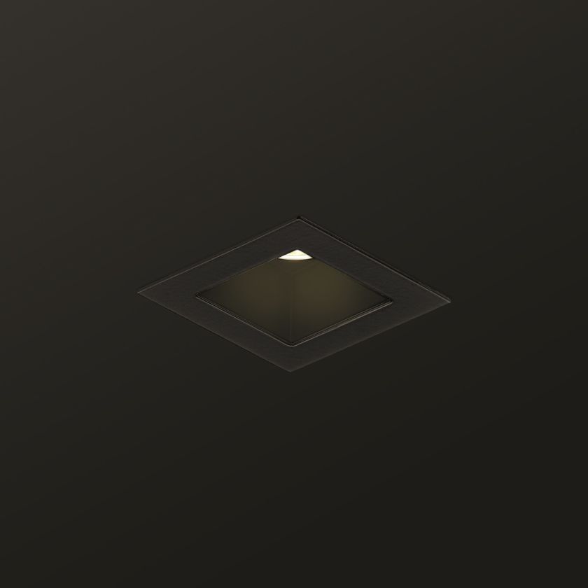 Bitpop 1.0 Spot encastrable LED carrée en aluminium By L&L Luce&Light