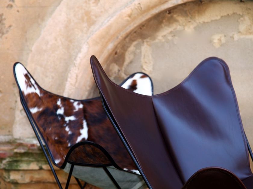 BUTTERFLY | Leather chair By Butterfly Original