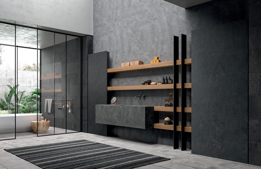 BLADE | Bathroom cabinet Blade Collection By MODULNOVA