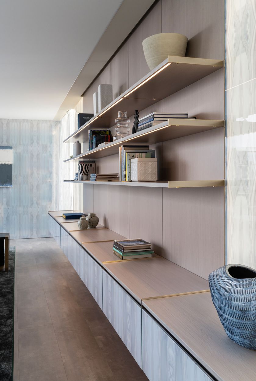 BLADE DAY SYSTEM | Storage wall By Sicis design Massimiliano Raggi