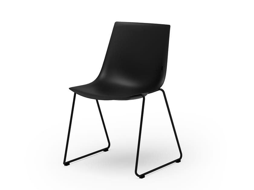 BLAQ 469 | Sled base chair Sled base plastic chair By rosconi | design ...