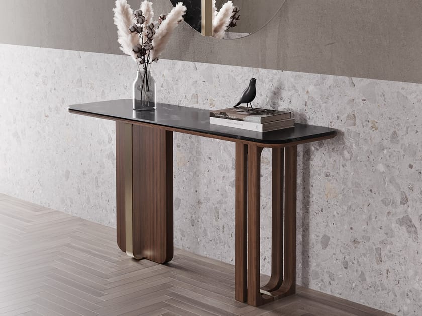 BLOCK Console table By ANA ROQUE INTERIORS