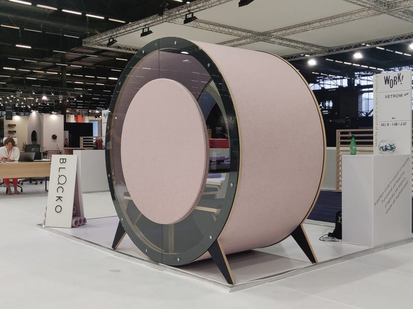 Acoustic meeting pod BlockO Base By Vetrom