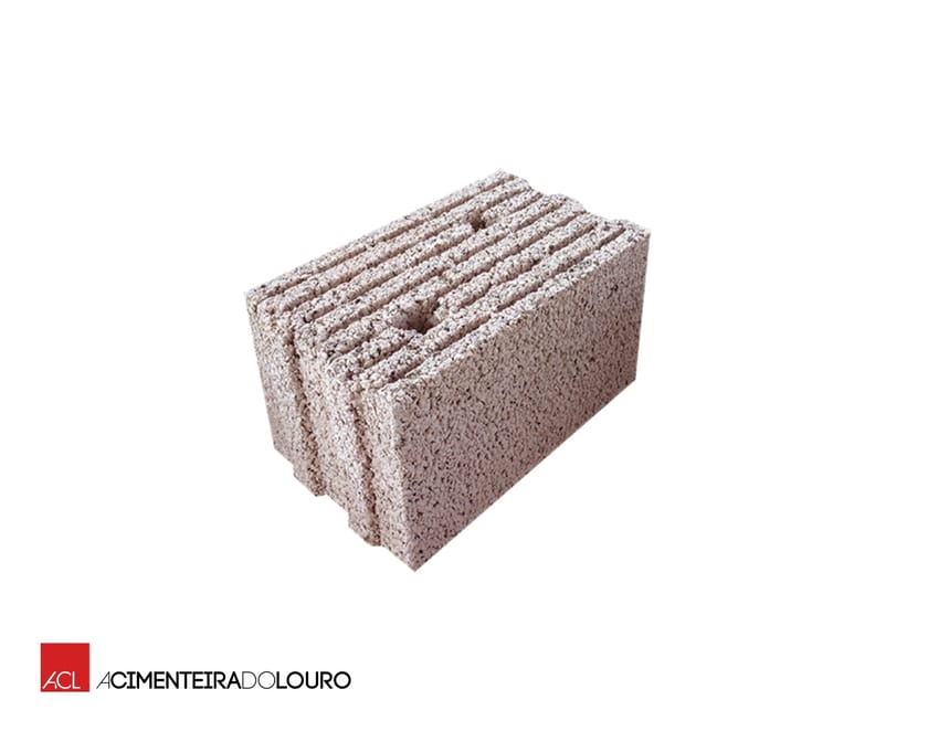 Thermal insulating concrete block BLOCKS TERM ACOUSTICAL Masonry Blocks ...