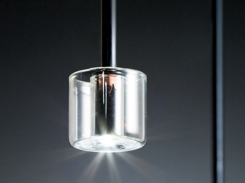 BOERO LED Borosilicate glass pendant lamp By Album | design Pepe Tanzi