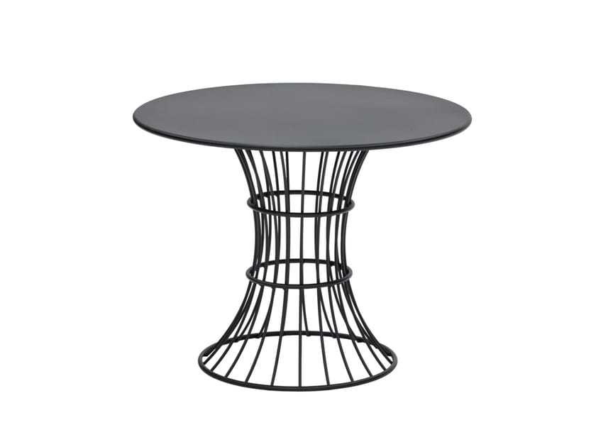 BOLONIA Galvanized steel high side table By ISIMAR