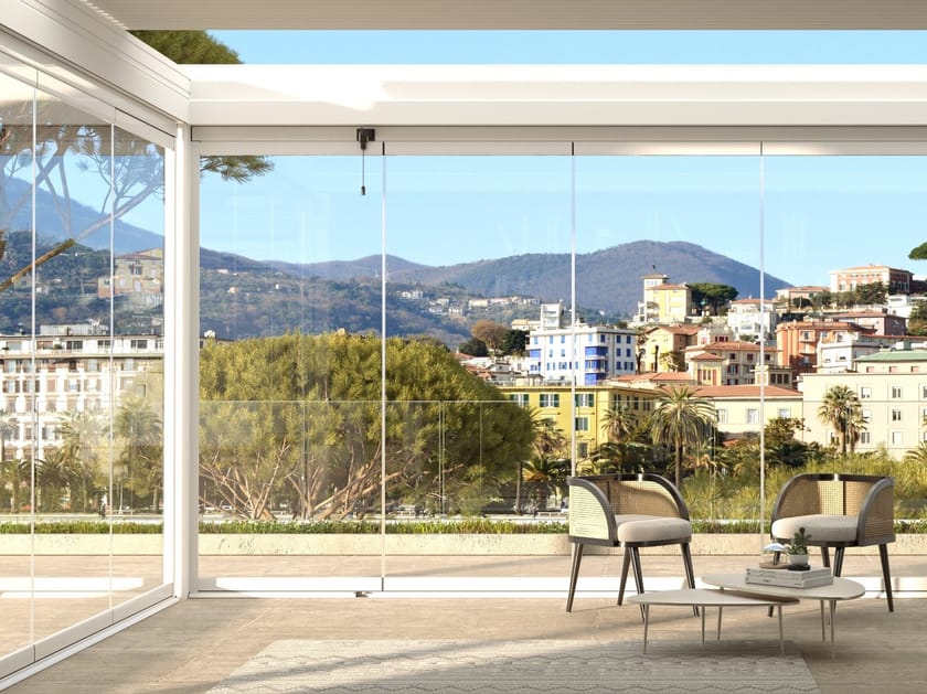 BOOK FLAT Glass facade By Chirenti