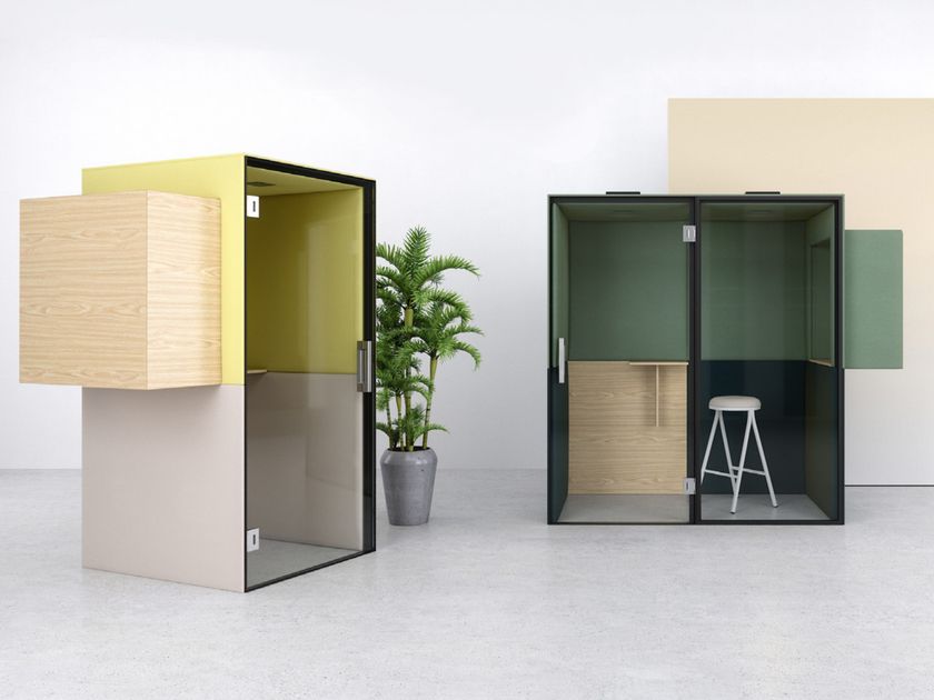 BOSTON Acoustic phone booth By Casala | design Bruno Vermeersch