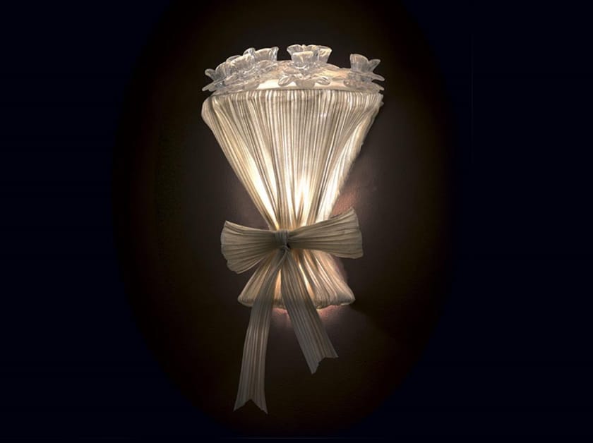 BOUQUET LED fabric wall light By Reflex