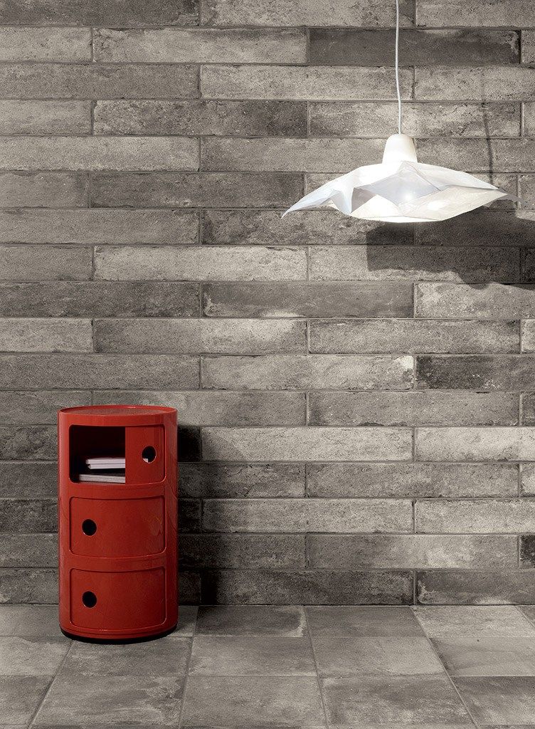Porcelain stoneware wall/floor tiles with stone effect BRICKLANE ...