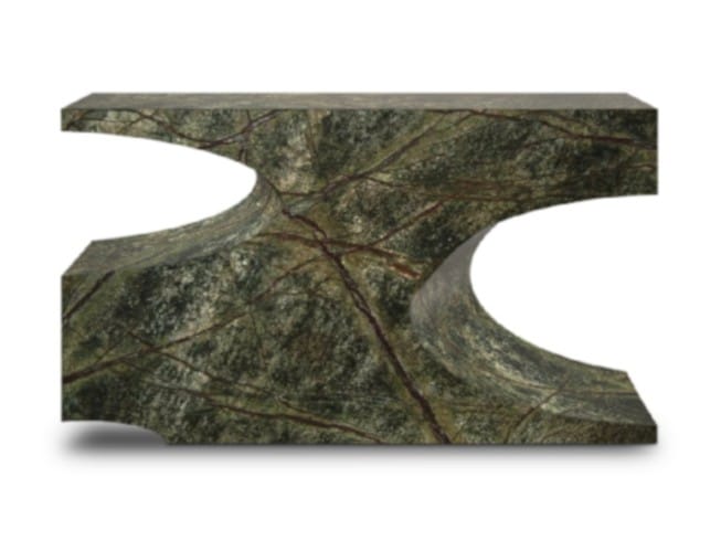 BRYCE II | Console table Rectangular wooden console table By BRABBU