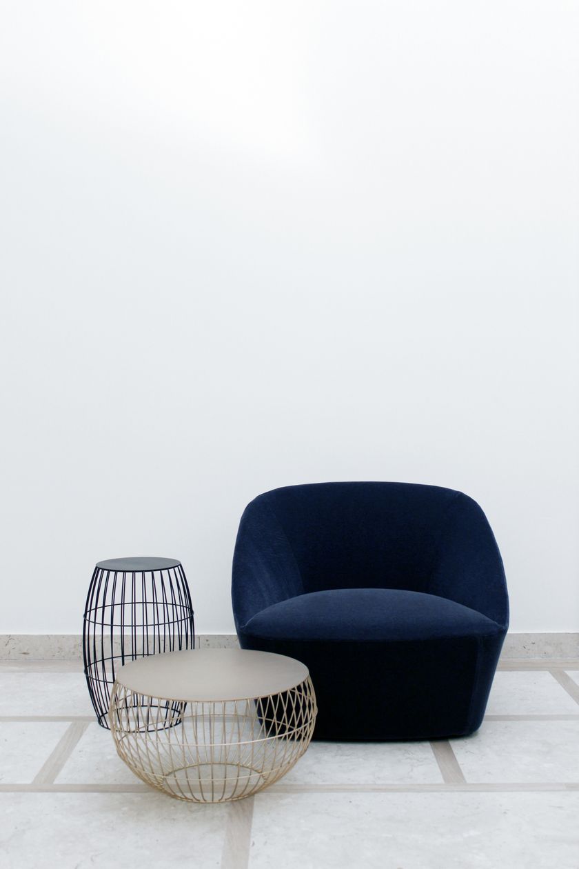 BUCKET Fabric armchair By spHaus | design Cory Grosser